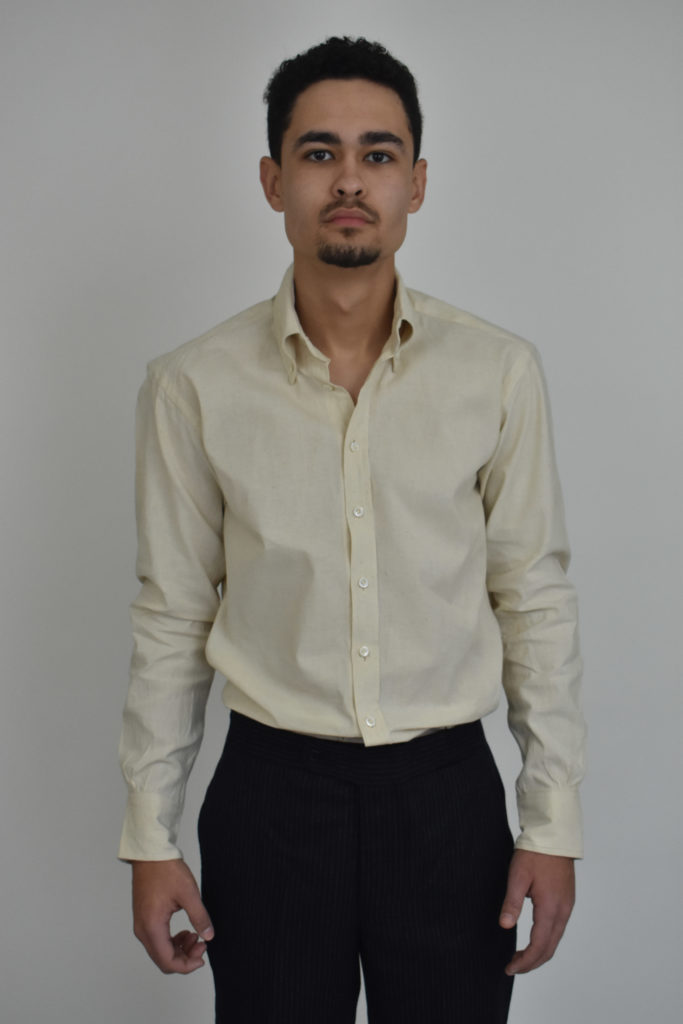 Interesting Mens Ivory Button Down Dress Shirt Gallery